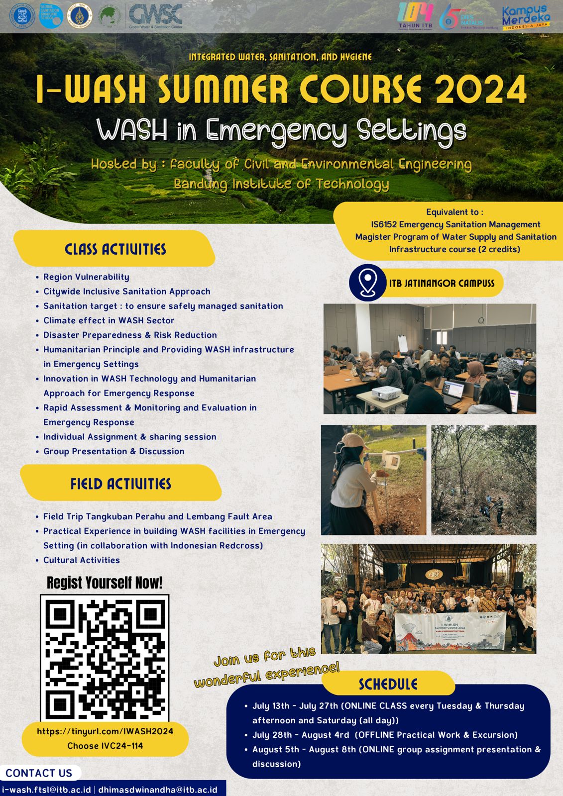 Integrated Water, Sanitation, and Hygiene (I-WASH) 2024 – Fakultas ...